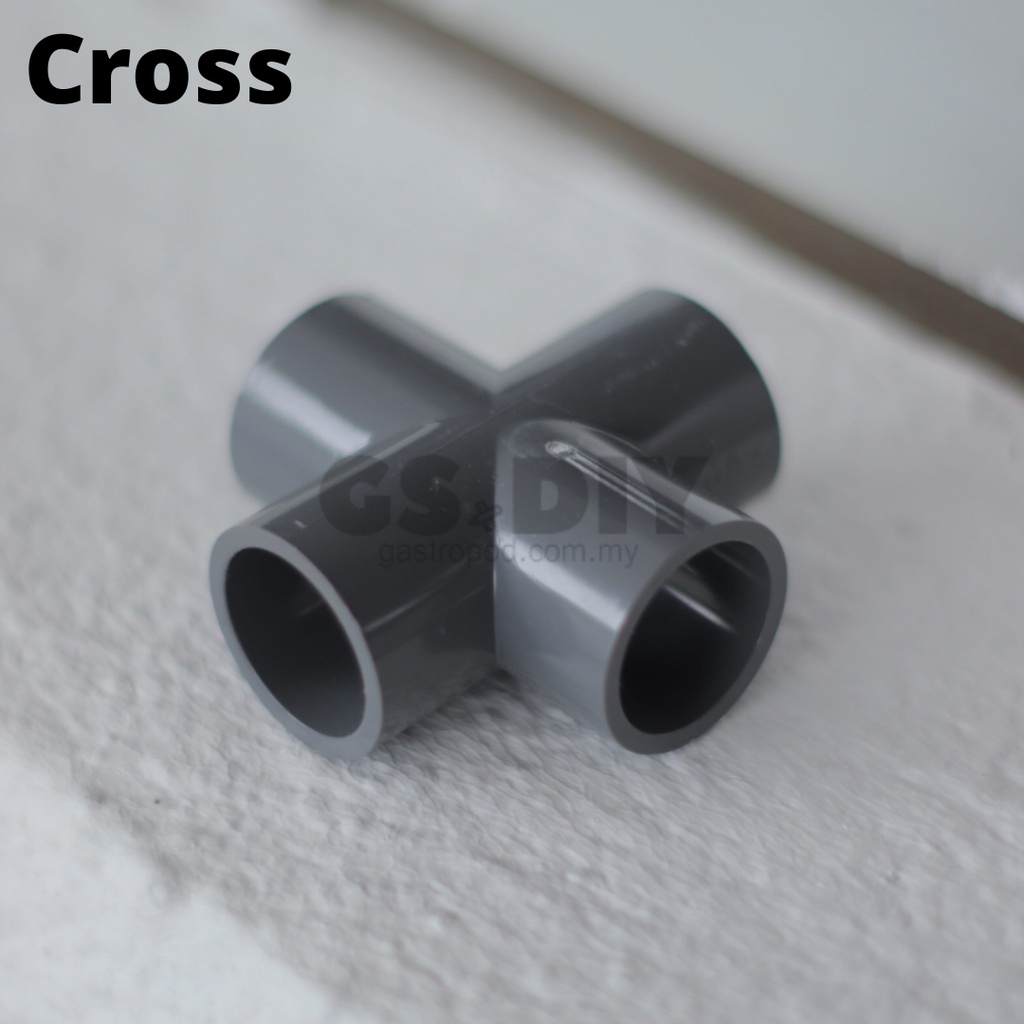 🏷️PVC Conduit DIY Fitting 20mm/25mm DIY Pipe🧨Joint Connector PVC Grey Pipe📞Electrik Electrical ...