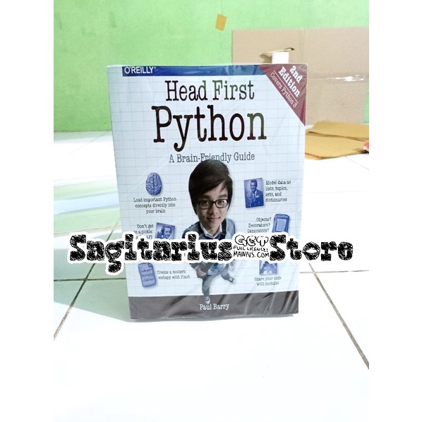 Head First Python: A Brain-Friendly Guide 2nd second edition | Shopee Malaysia