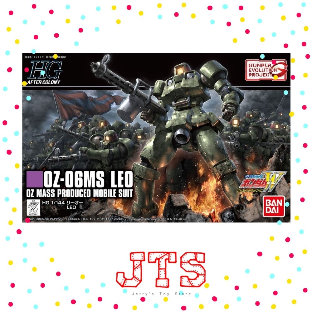 JTS BANDAI HG 211 Leo 59170 HGAC After Colony 1/144 Gundam Model Kit ...