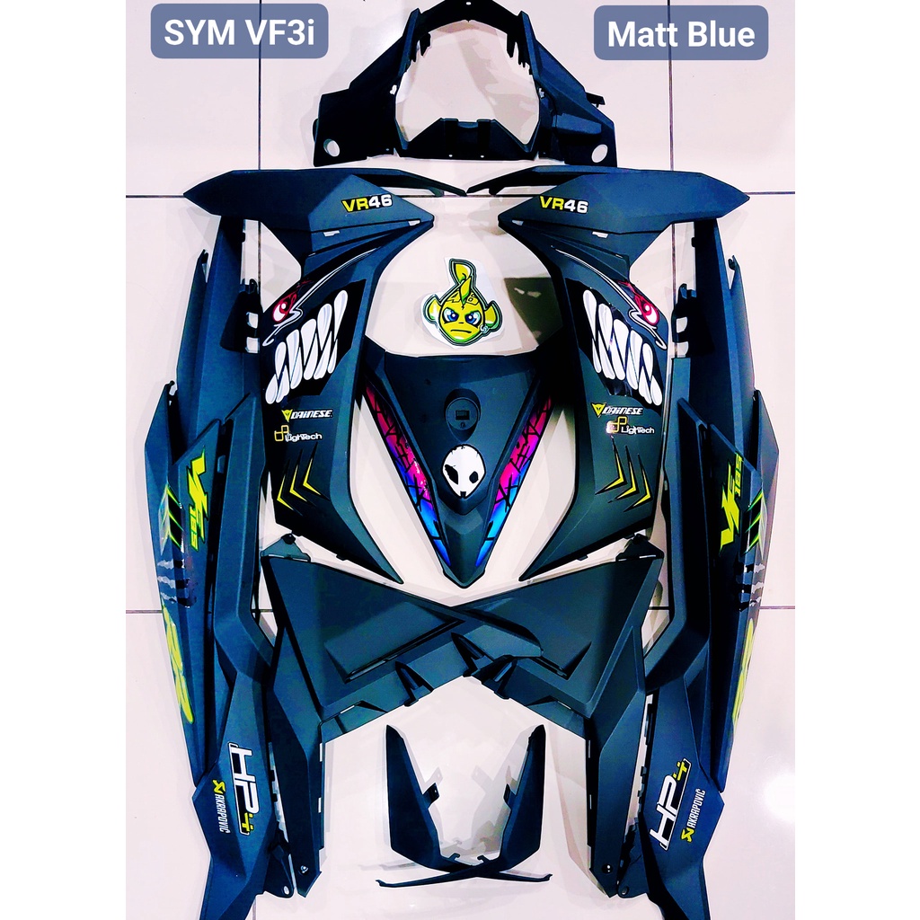 STICKER SYM 185 VF3i V2 SHARK | Shopee Malaysia