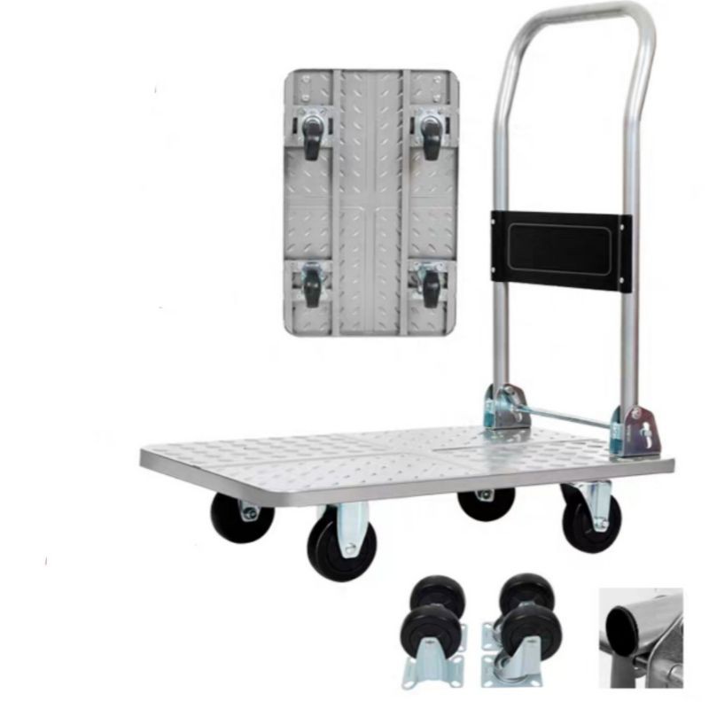[READY STOCK MSIA] Foldable Platform Metal Hand Truck Trolley - Kereta ...
