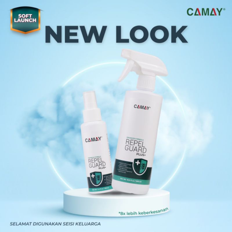 NEW Camay Repel Guard Spray Pijat Pepijat Ubat Kutu Kepala Spray ...