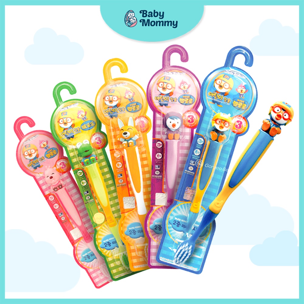 Ready Stock 🇲🇾100% Korea Pororo Kids Toothbrush infant toothbrush ...