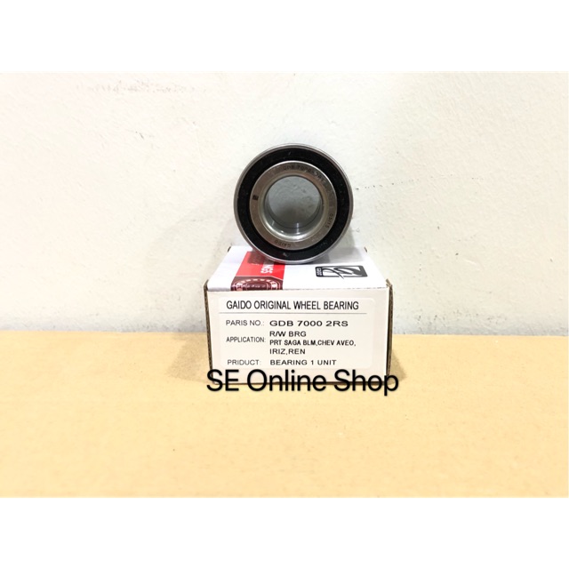GAIDO Wheel Bearing Saga BLM IRIZ Chevrolet Aveo Rear Wheel Bearing ...