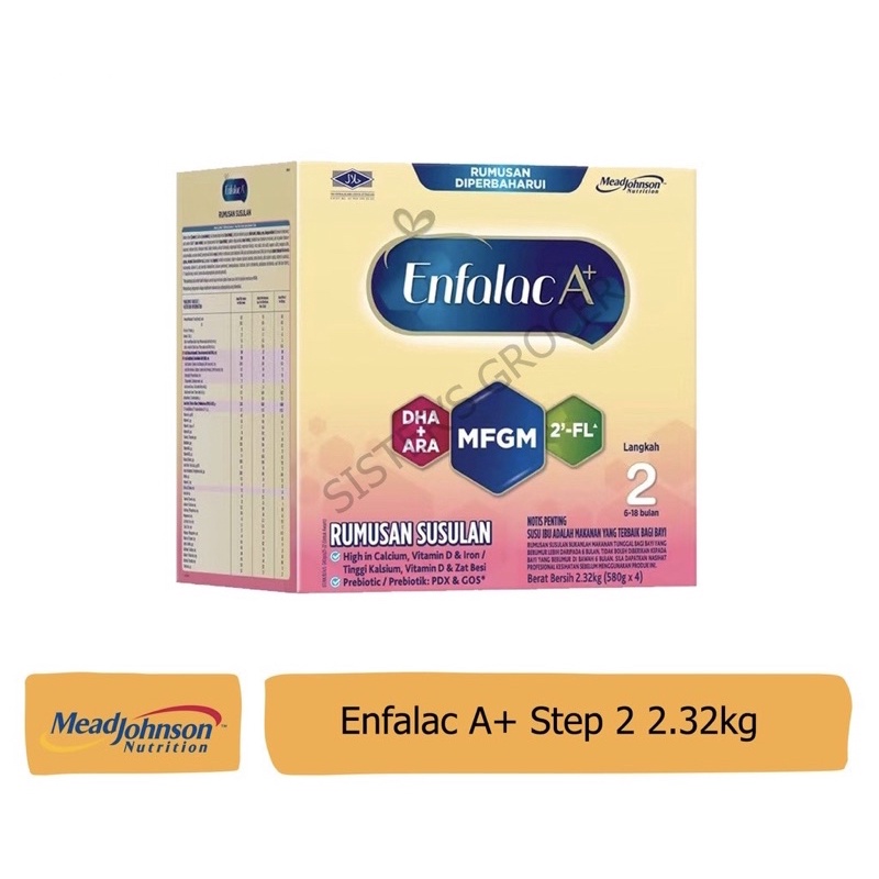 Enfalac Baby Step 2 - 1.16kg/2.32kg Exp: 7/2026 | Shopee Malaysia