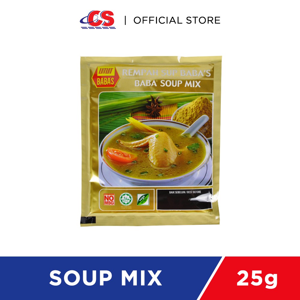 BABA'S Serbuk Rempah Sup 25g | Shopee Malaysia
