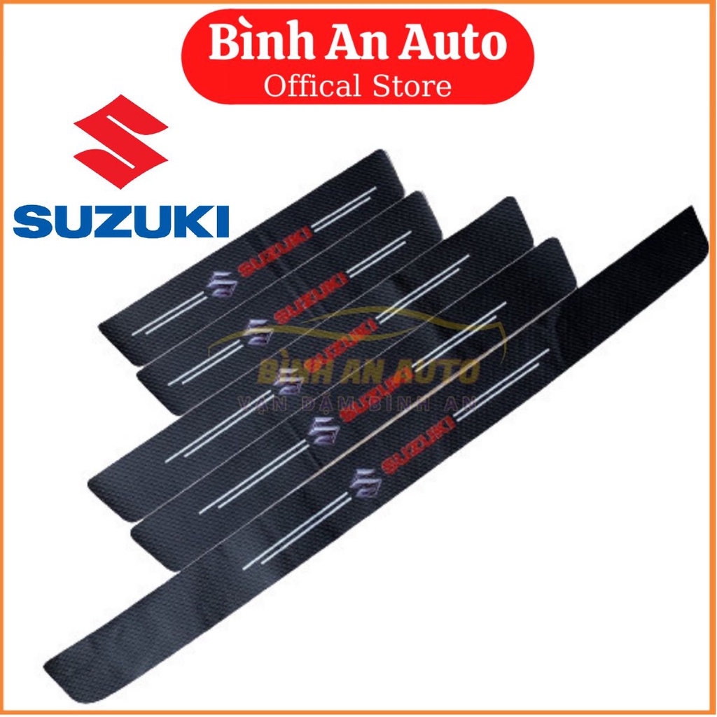 Suzuki - SET OF Anti-Scratch Stickers with Suzuki Logo to Protect Door ...