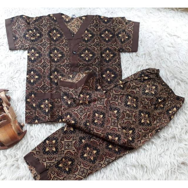 Junior batik pajamas(6_8th) | Shopee Malaysia