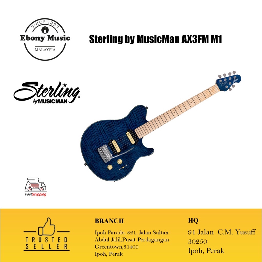 Sterling Axis Ax3FM M1 Electric Guitar | Shopee Malaysia