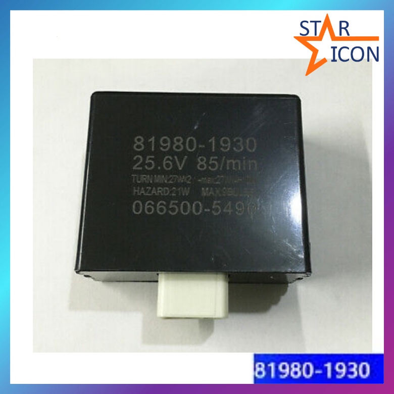 Hino Flasher Unit Signal Relay 24v 6pin 066500-5490 (81980-1930 ...