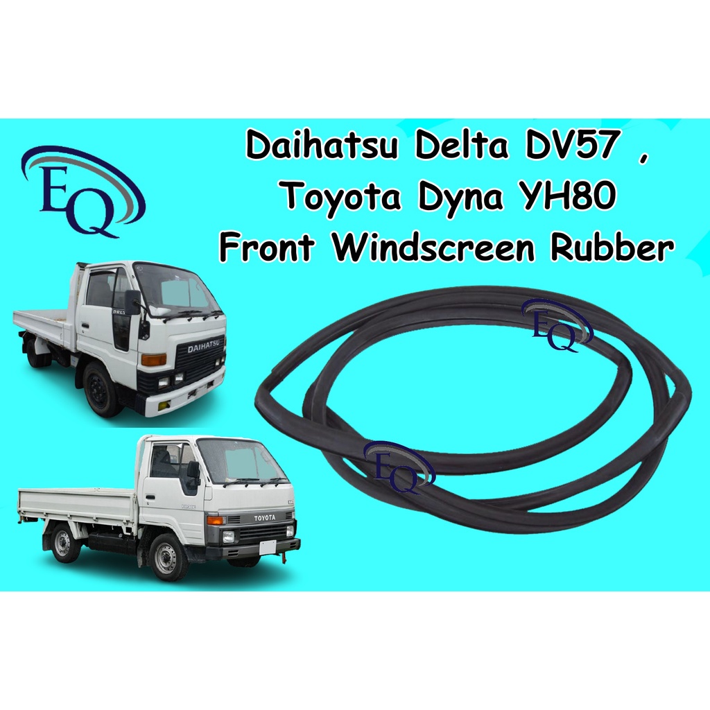Daihatsu Delta DV57 , DV58 , DV59 , DV99 Toyota Dyna YH80 Front Windscreen Rubber (Getah Cermin ...