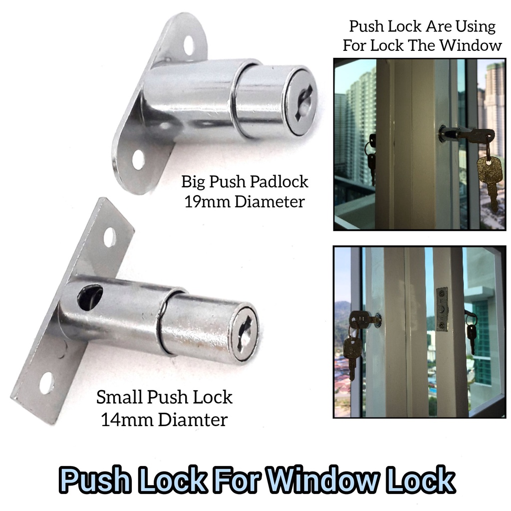 Home Window Push Lock For Window Lock | Shopee Malaysia