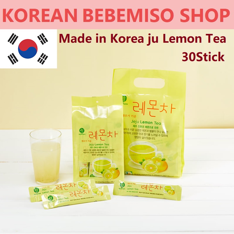 Made in Korea jeju Lemon Tea (25g x 30Stick) | Shopee Malaysia