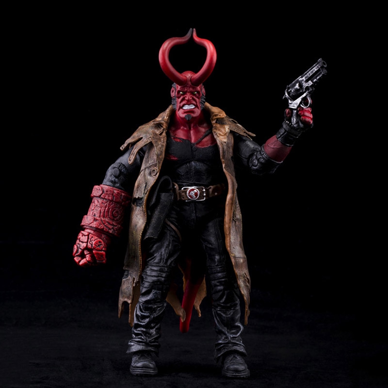 Anime 6 inch Movie HB Hellboy Series Includes Samaritan Handgun PVC ...