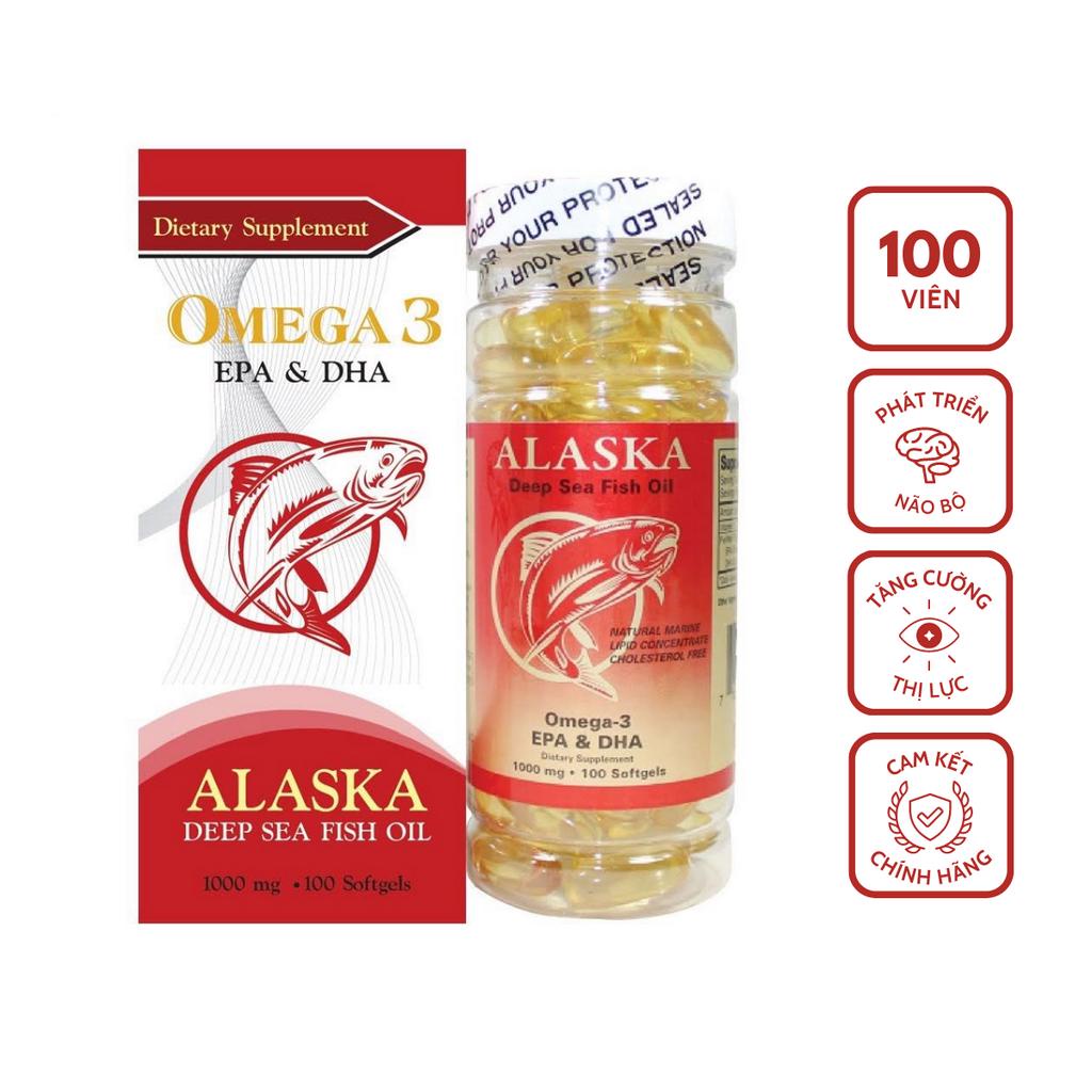 Alaska Deep Sea Fish Oil Omega-3 Fish Oil Capsules Maintain Heart ...