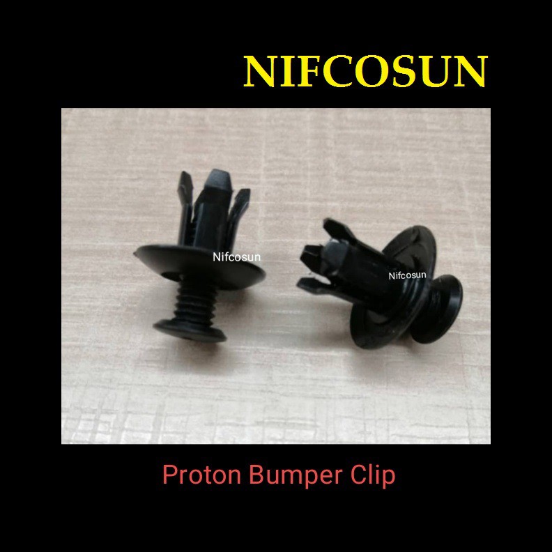 [FAST SHIPPING][BUATAN MALAYSIA] PROTON BUMPER CLIP(WAJA R6 BIG ...