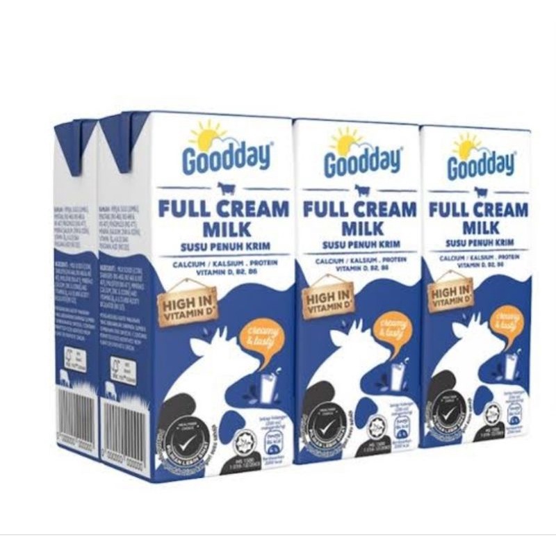 Goodday UHT Milk (1L/200mlx6) Chocolate / Strawberry Milk / Full Cream ...