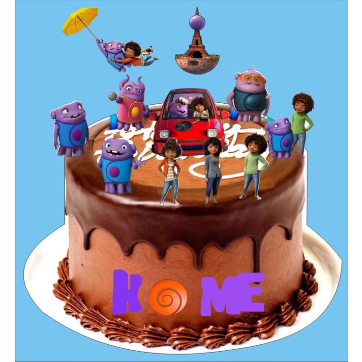 DreamWorks home cartoon animation cake topper (1set) | Shopee Malaysia