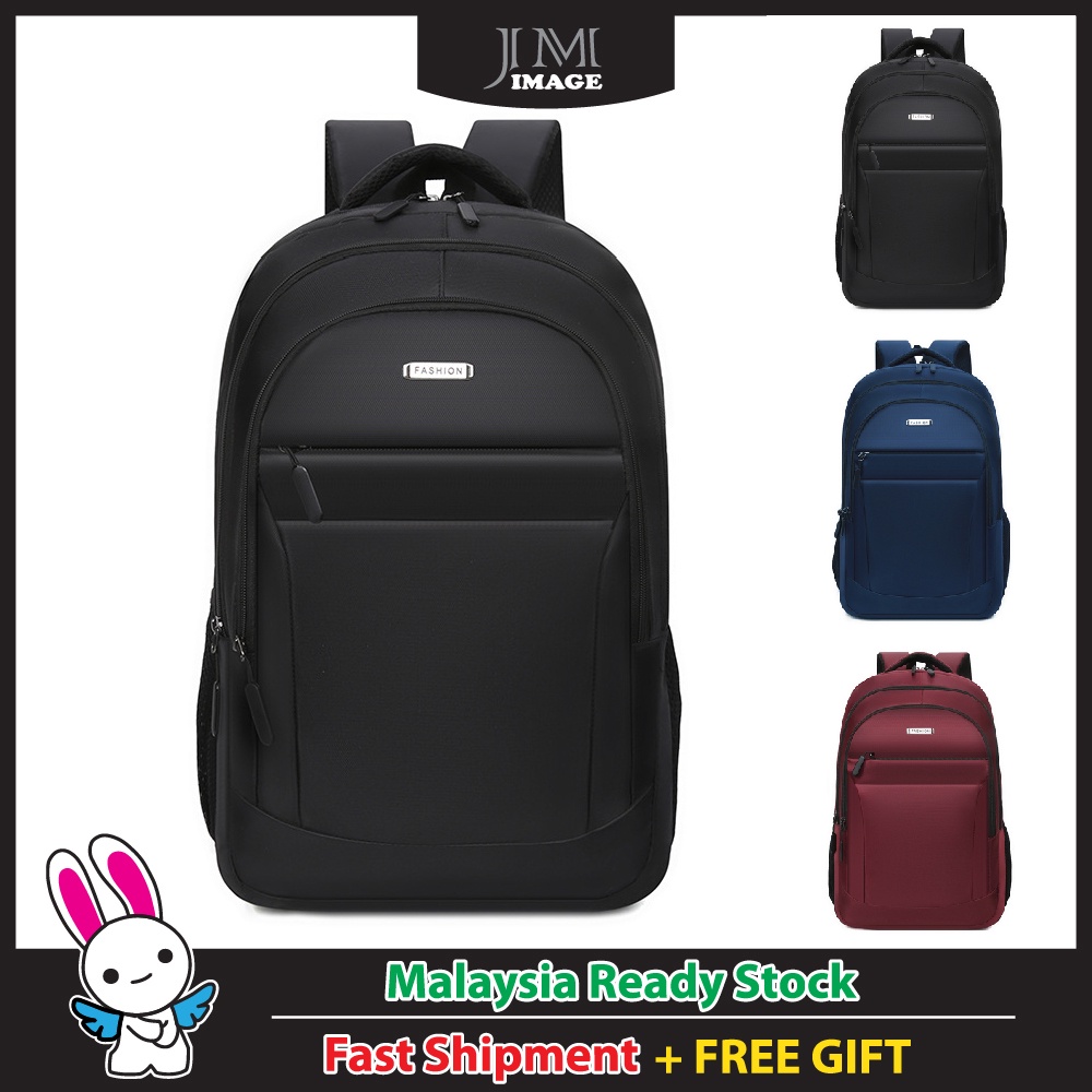 {JMI} Trendy Backpack / School Bag / Beg Sekolah / Laptop Backpack ...