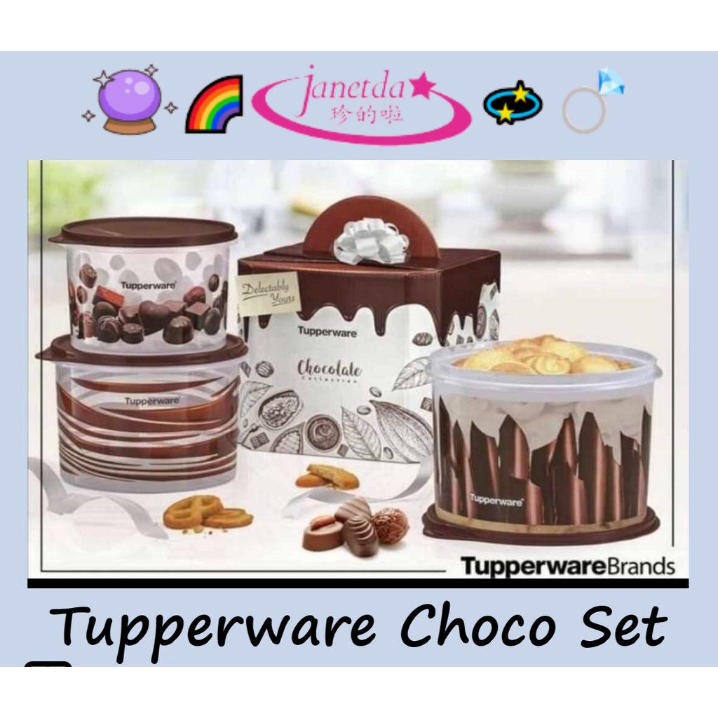 💫Tupperware Chocolate Gift Box Set💫 | Shopee Malaysia