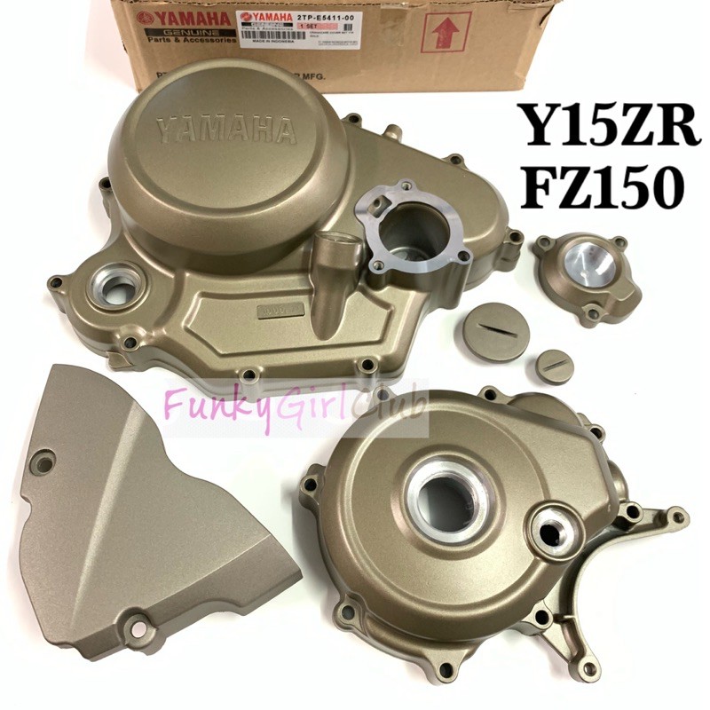 YAMAHA FZ150 Y15ZR CASING COVER ENGINE GOLD MAGNET COVER CRANKCASE Y15 | Shopee Malaysia