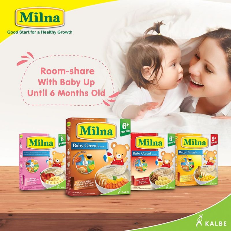 Milna Baby Cereal 6m+ Assorted Variance 120g | Shopee Malaysia