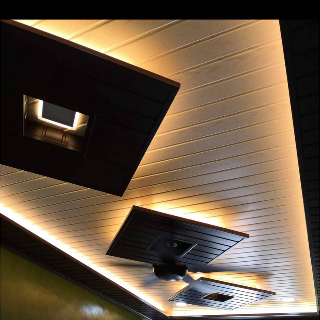 6FT PVC Ceiling Wall Panel Home Ceiling/Wall Waterproof 30cm x 8mm (Ready Stock) Support Max to ...