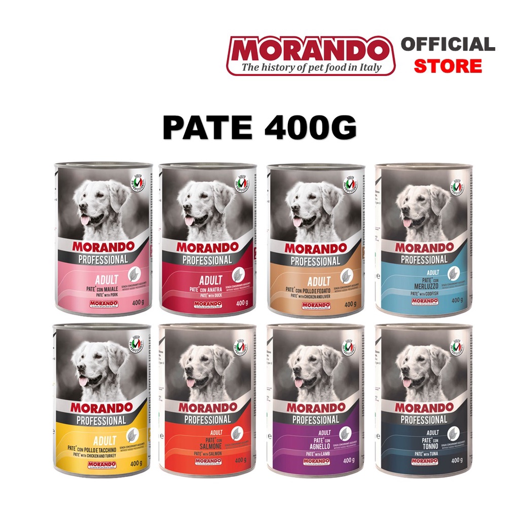 MORANDO PROFESSIONAL Adult Pate Dog Can Food (400g) | Shopee Malaysia