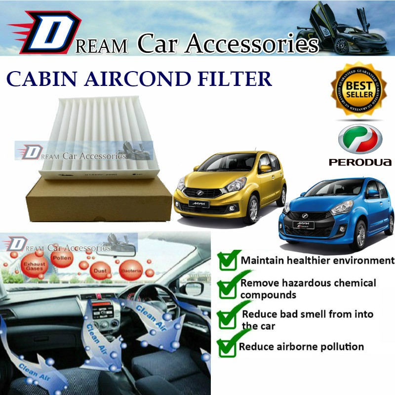 Air Cond Cabin Filter OEM Perodua Myvi 2012-2017 | Shopee Malaysia