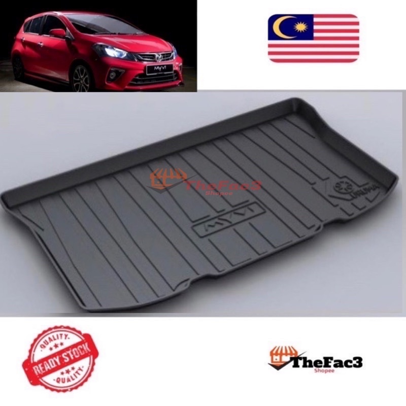 🔥READY STOCK🔥Perodua Myvi 2017-2022 Cargo Tray Boot Tray | Shopee Malaysia