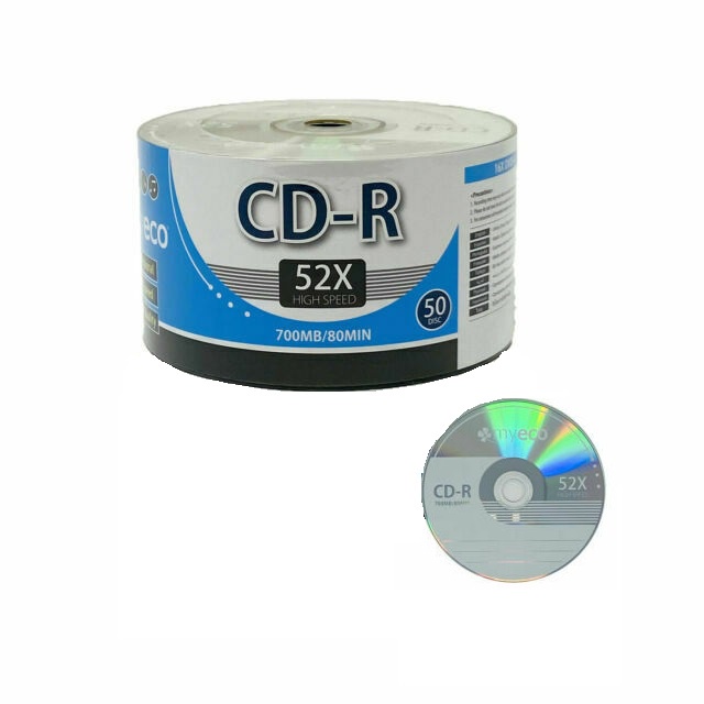 SUPER-DISC / HP / ANGTE CD Blank CDR 52X 700MB 80MIN 50/PCS CDR CD-R CD ...