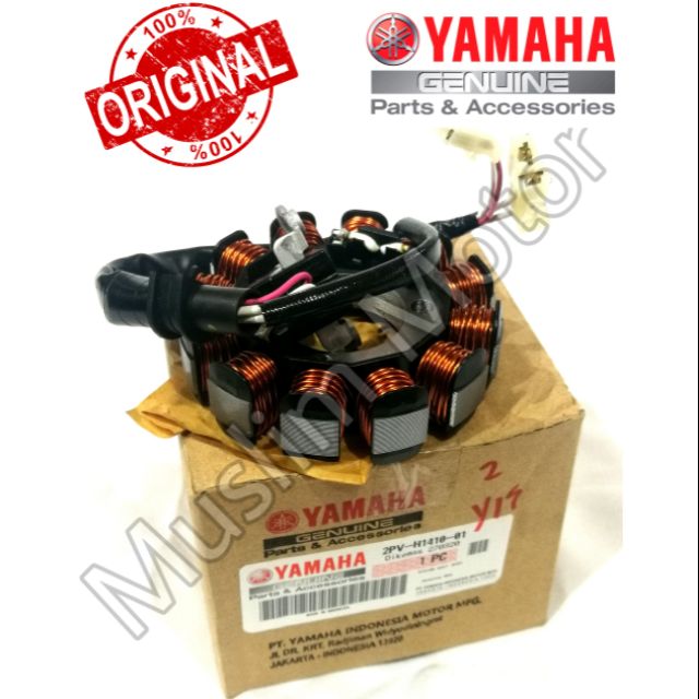 Kenapa mahal 💯% Original YAMAHA Coil Stator Starter Assy y15 y15zr ...