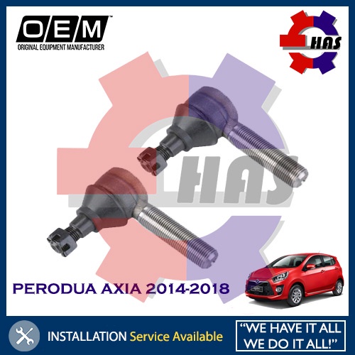 Tie Rod End Perodua Axia 1.0 2014-2020 (2pcs) | Shopee Malaysia
