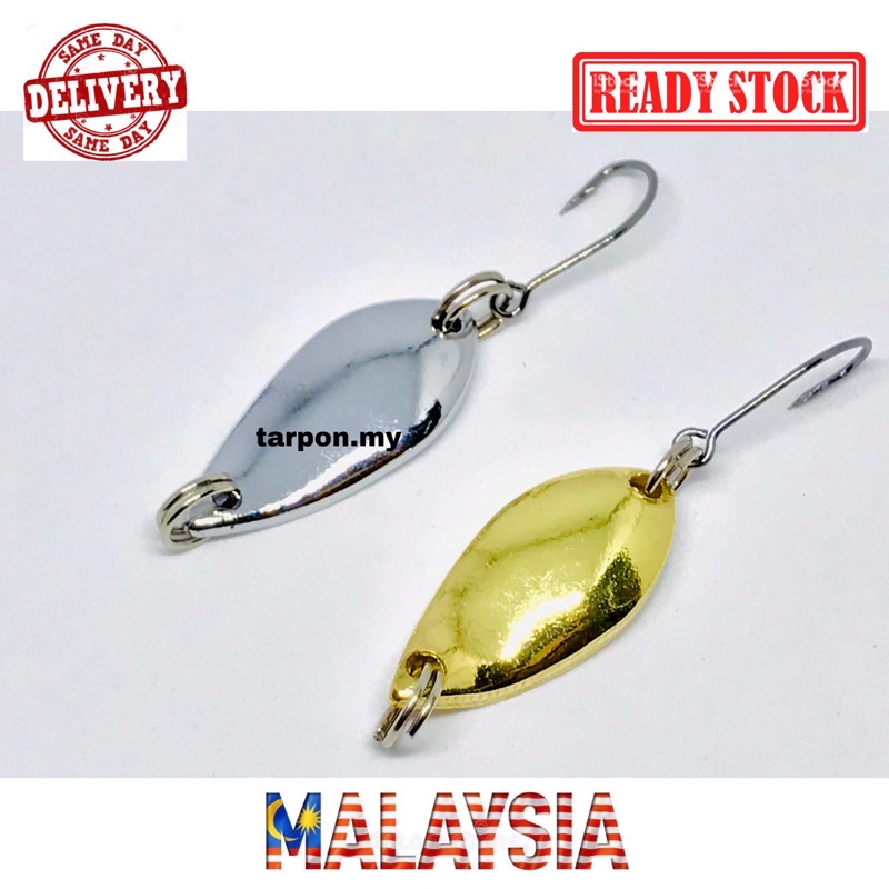 (🇲🇾) 1pcs Micro Ultralight spoon killer sebarau, sikang, peacock bass ...