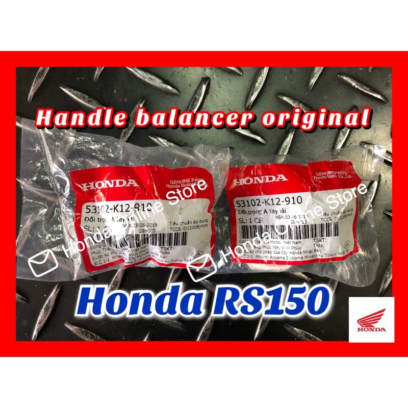Handle Balancer Honda RS150 RS150R 100% Honda Original (1 Set) RS 150 ...
