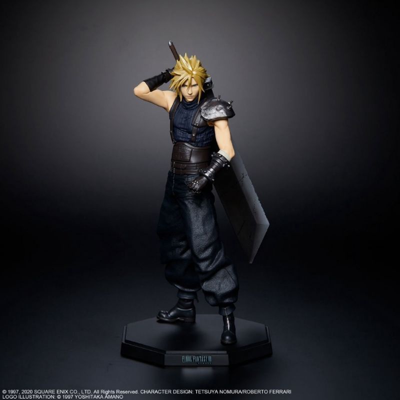 ORIGINAL Square Enix Final Fantasy VII Remake Cloud Strife Statuette ...