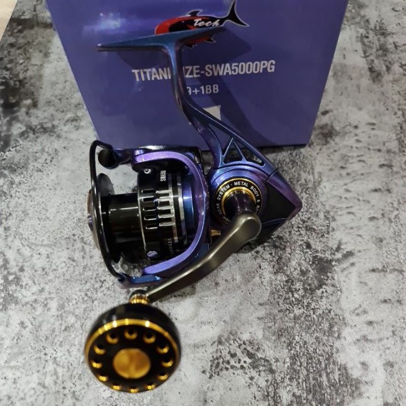 2022 New G-tech TITANIMIZE -SWA ( full metal body)Spinning jigging reel ...