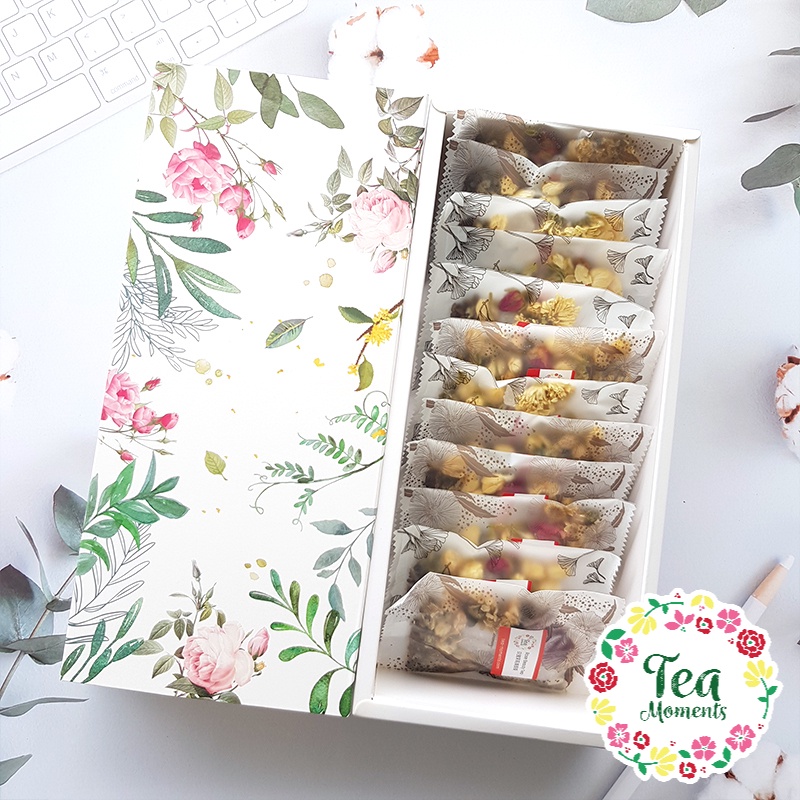 [Tea Moments] Radiance Beauty Tea Flower Tea Box Gifting Tea (12pack ...