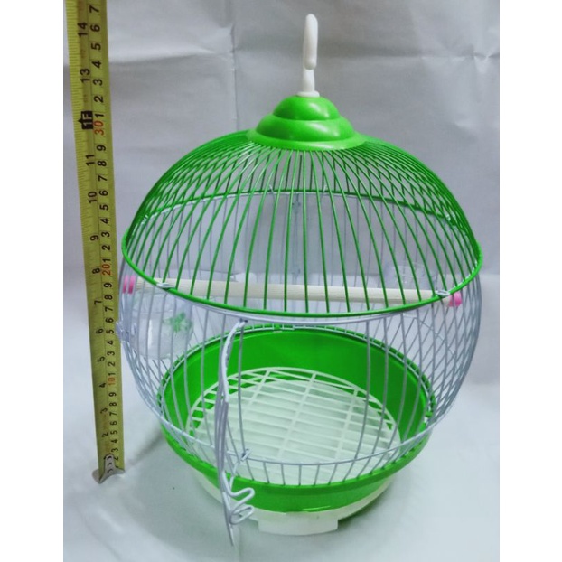 SANGKAR BURUNG (BENTUK: BULAT)(METERIAL: BESI)(SAIZ TINGGI: 37m)(SAIZ ...