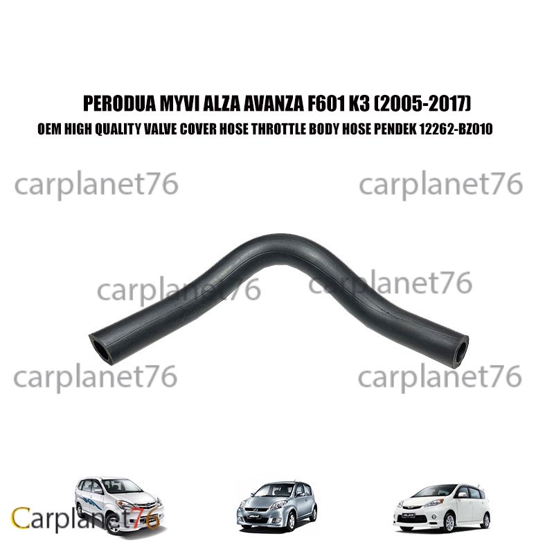 PERODUA MYVI ALZA AVANZA F601 K3 (2005-2017) VALVE COVER HOSE THROTTLE ...