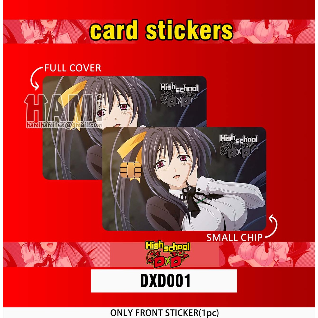 HIGH SCHOOL DXD CARD STICKER - DXD KAD STICKER - HIGH SCHOOL DXD TNGO ...