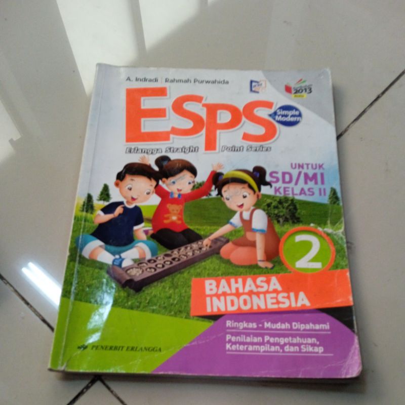 Esps Indonesian Elementary School 2nd Grade Erlangga | Shopee Malaysia
