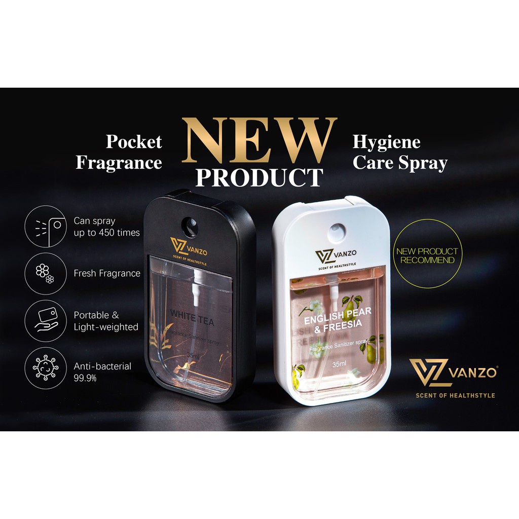 Original Vanzo Smart Car Diffuser Car Perfume Air Freshener Duo Series ...