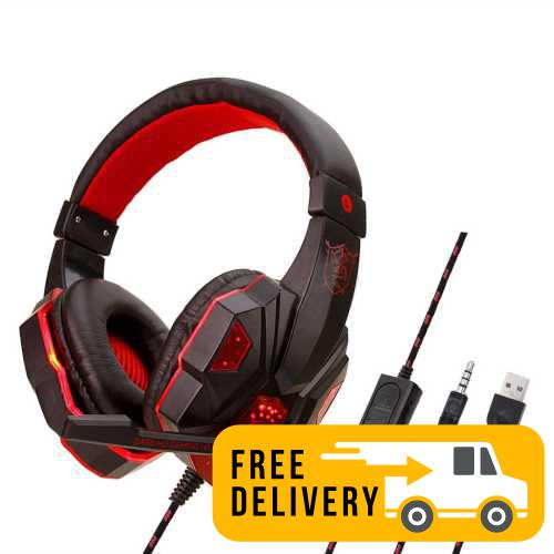 SY830MV Wired Computer Gaming Headphones Over-ear Game Headset with ...