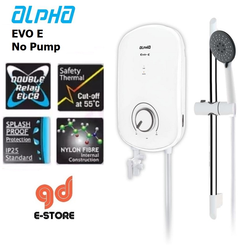 Alpha Evo E Instant Water Heater (No Pump) | Shopee Malaysia