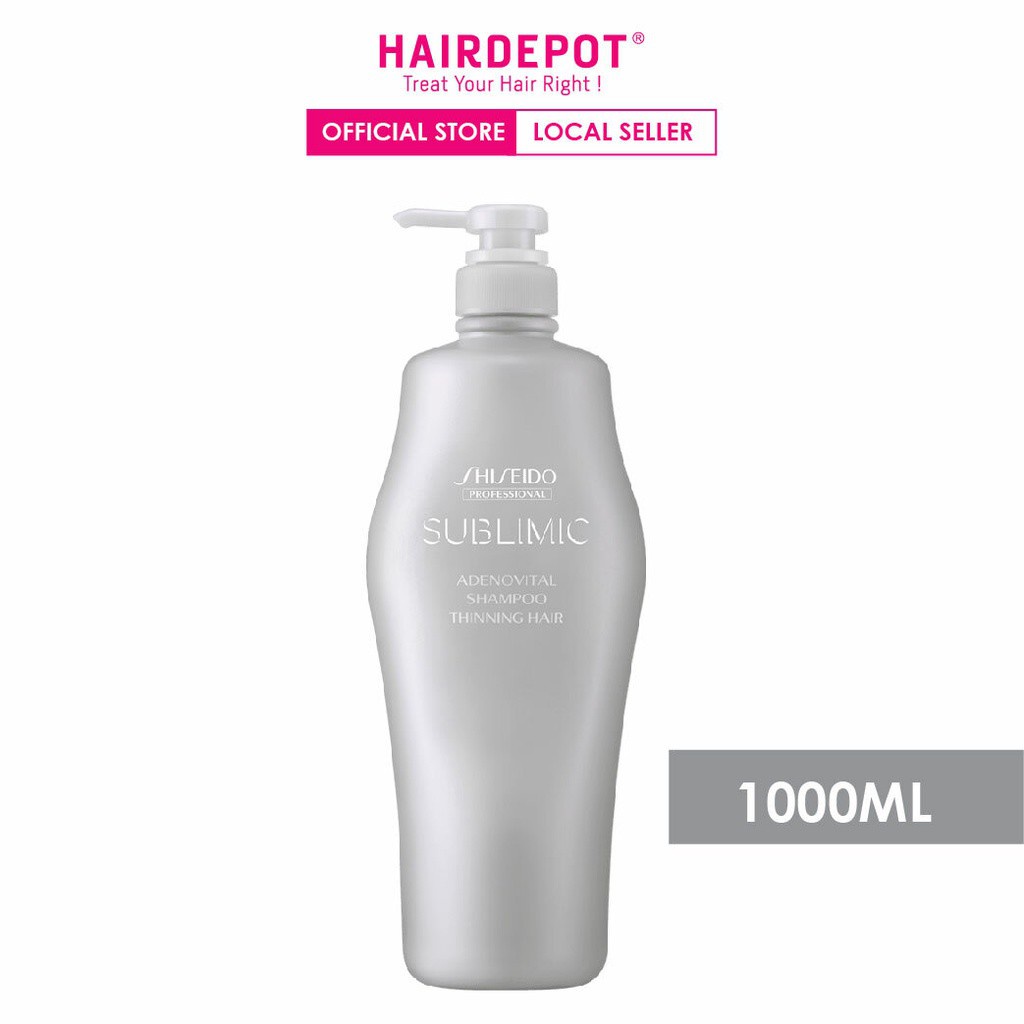 Shiseido Sublimic Adenovital Thinning Hair Shampoo 1000ml | Shopee Malaysia