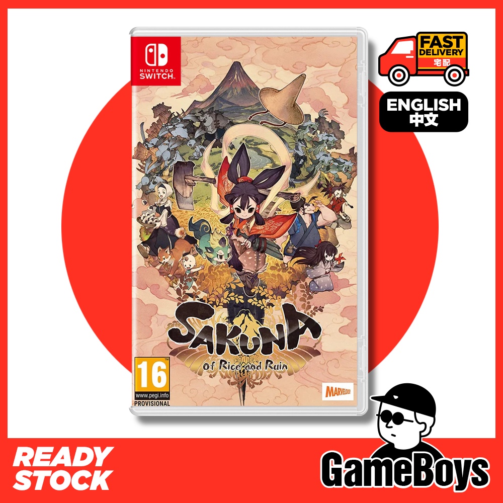 [USED] Nintendo Switch NS Sakuna of Rice and Ruin [Chi/Eng] | Shopee ...