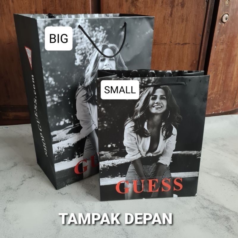 Original guess paperbag | Shopee Malaysia