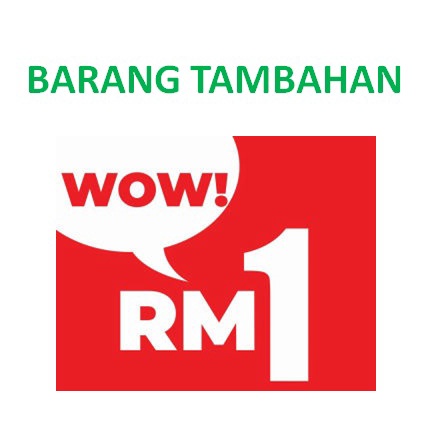 Barang tambahan RM1 ONLY | Shopee Malaysia