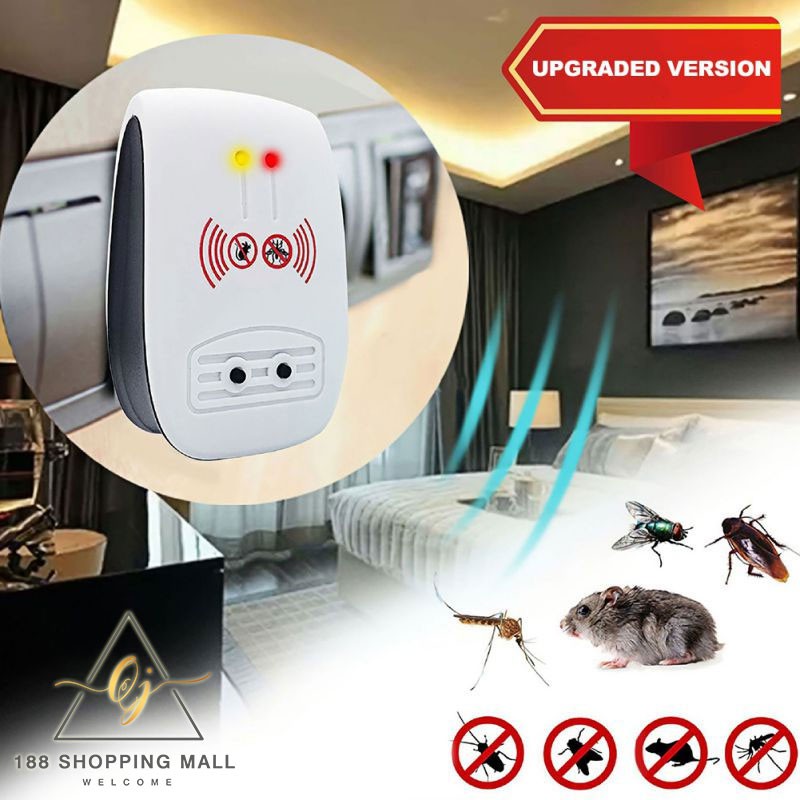 Ultrasonic Pest Reject Electronic Magnetic Repeller Anti Mosquito ...